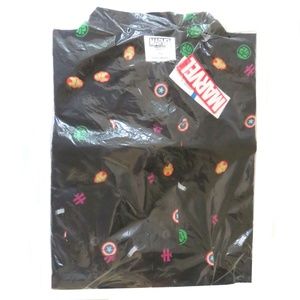 JEM | Shirts | Jem Mens Avengers Logo Button Down Shirt Xl | Poshmark